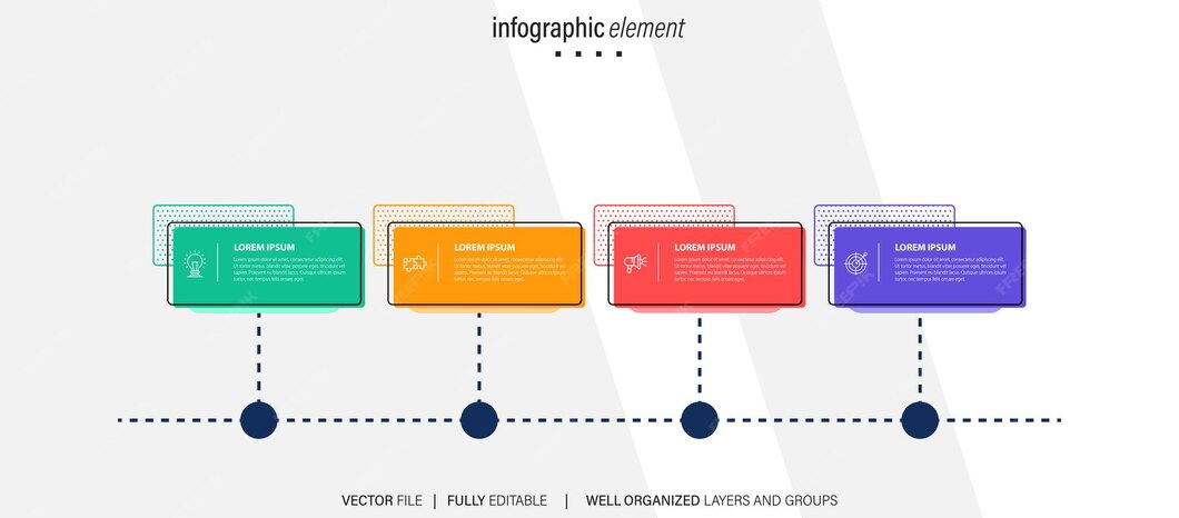 Modelo de design de gráfico infográfico de eficiência de investimento ... Modelo de design de gráfico infográfico de eficiência de investimento ...