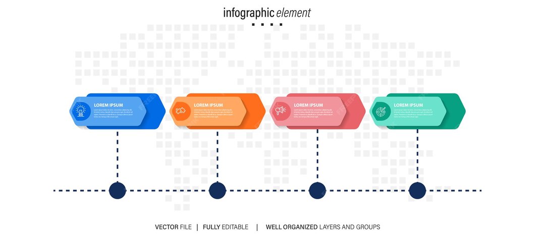 Modelo de design de gráfico infográfico de eficiência de investimento ... Modelo de design de gráfico infográfico de eficiência de investimento ...