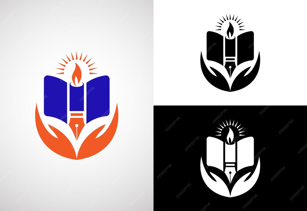 Modelo de vetor de design de logotipo de educação Ilustração de vetor ... Modelo de vetor de design de logotipo de educação Ilustração de vetor ...