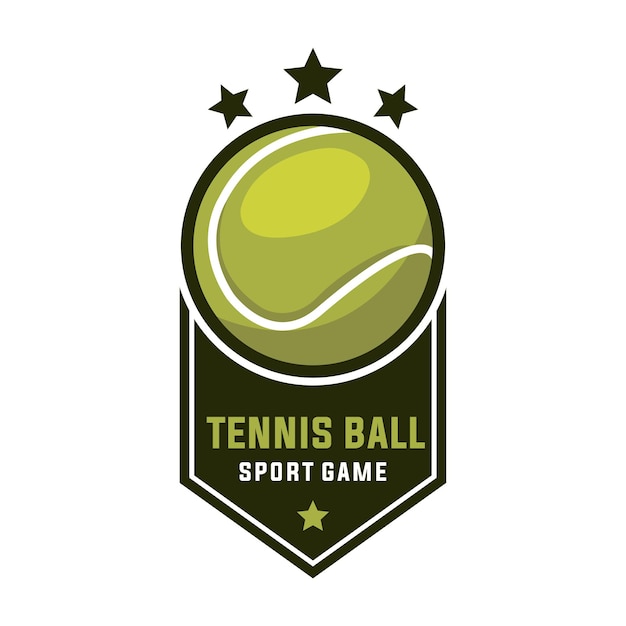 Modelo gráfico de vetor de bola de tênis. ilustração do torneio ... Modelo gráfico de vetor de bola de tênis. ilustração do torneio ...