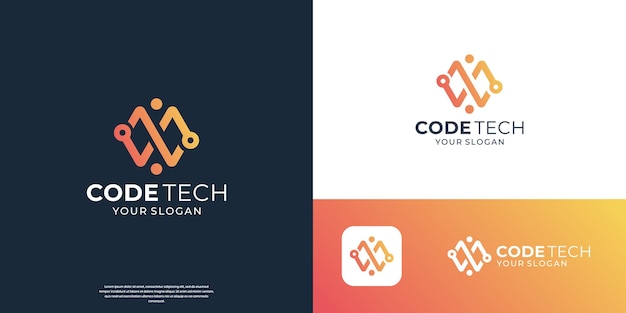Modern Coding logo designs conceito vetor Programador Tecnologia logo ... Modern Coding logo designs conceito vetor Programador Tecnologia logo ...