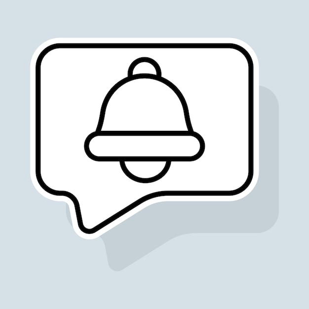 Novo ícone de linha de mensagem aviso de relógio para dispositivos ... Novo ícone de linha de mensagem aviso de relógio para dispositivos ...