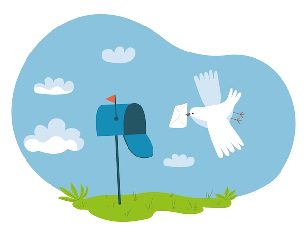 Vetores e ilustrações de Pombo correio para download gratuito | Freepik Vetores e ilustrações de Pombo correio para download gratuito | Freepik