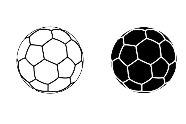 Projeto de vetor de bola de futebol | Vetor Premium Projeto de vetor de bola de futebol | Vetor Premium