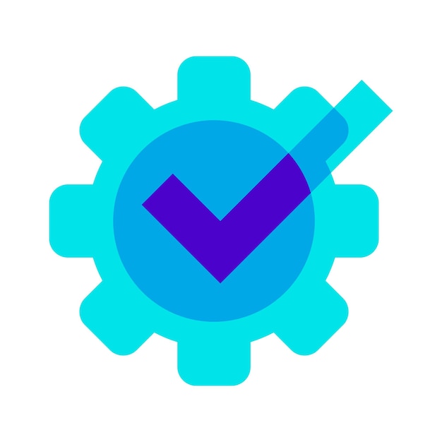 Verificação Do Sistema Verificação Da Ilustração Vetorial Do ícone De