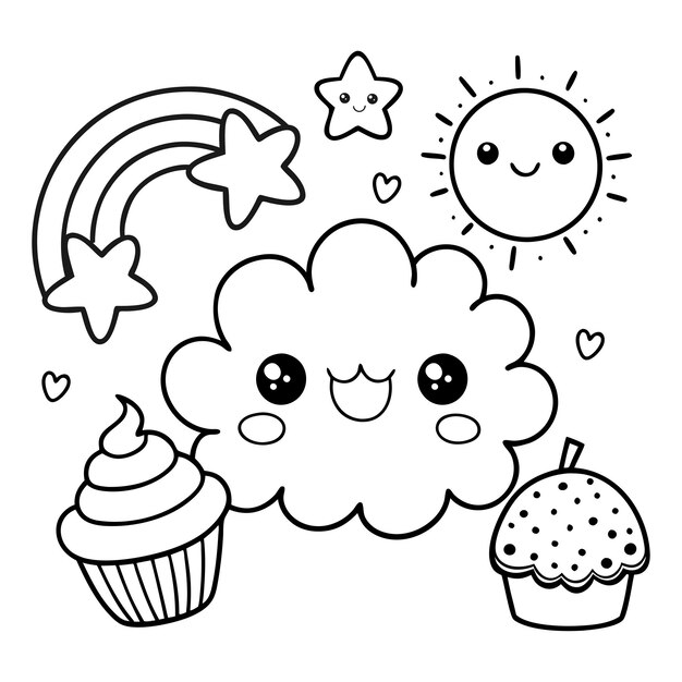 Vettori E Illustrazioni Di Disegni Carini Con Download Gratuito Freepik